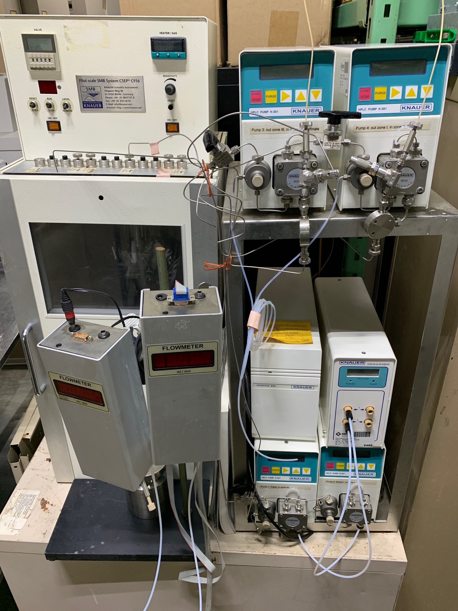 Lab Instrument - HPLC and LC-MS HPLC Complete Systems KNAUER SMB ...