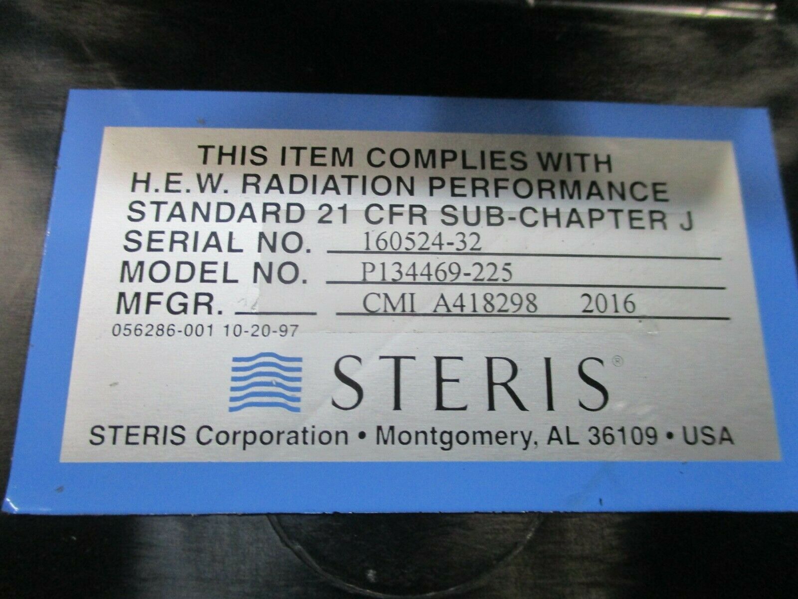 Steris P134469-225 Orthrovision Radiolucent Sacral | LabX.com