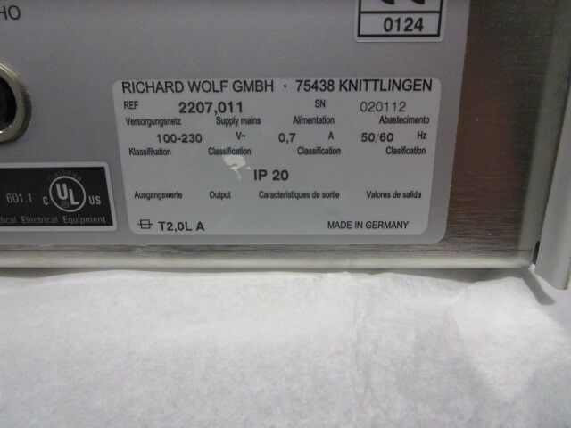 Wolf 2207.011 Surgical Endoscopic Suction Pump | LabX.com