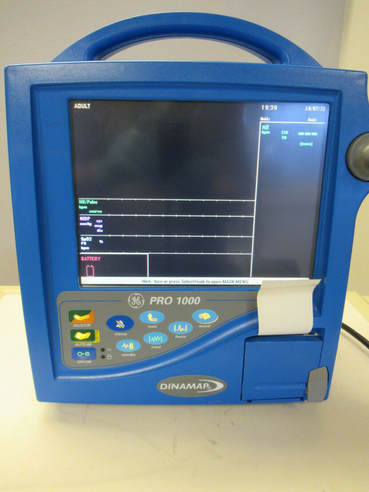 GE Dinamap Pro 1000 Patient Monitor | LabX.com