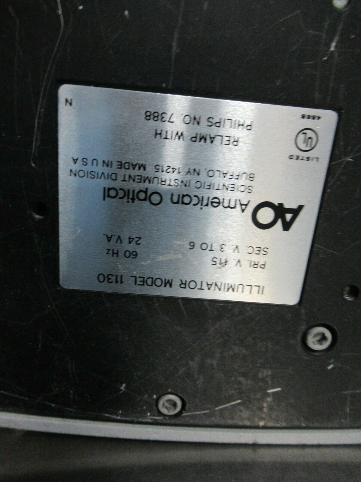 American Optical One-Ten 1130 Microscope with 3 Ob | LabX.com