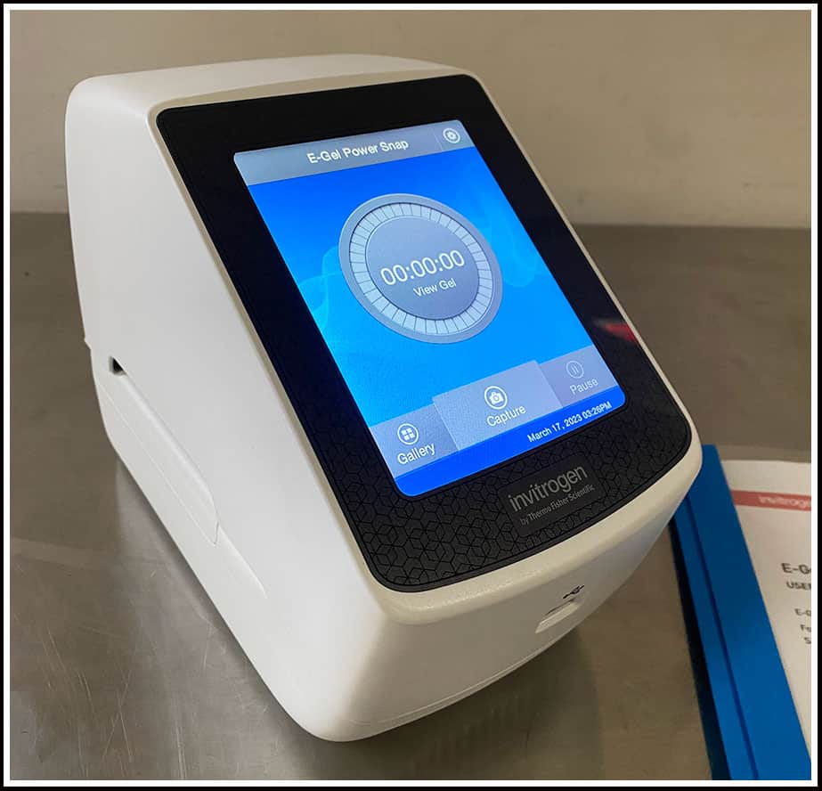 Invitrogen E-Gel Power Snap G8300 G8100 Electrophoresis System w Camera ...