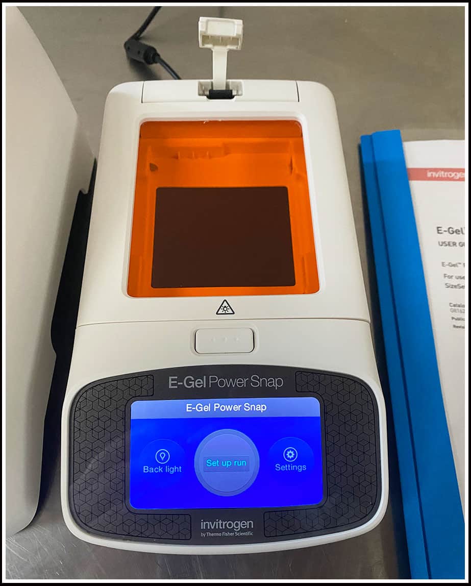 Invitrogen E-Gel Power Snap G8300 G8100 Electrophoresis System w Camera ...