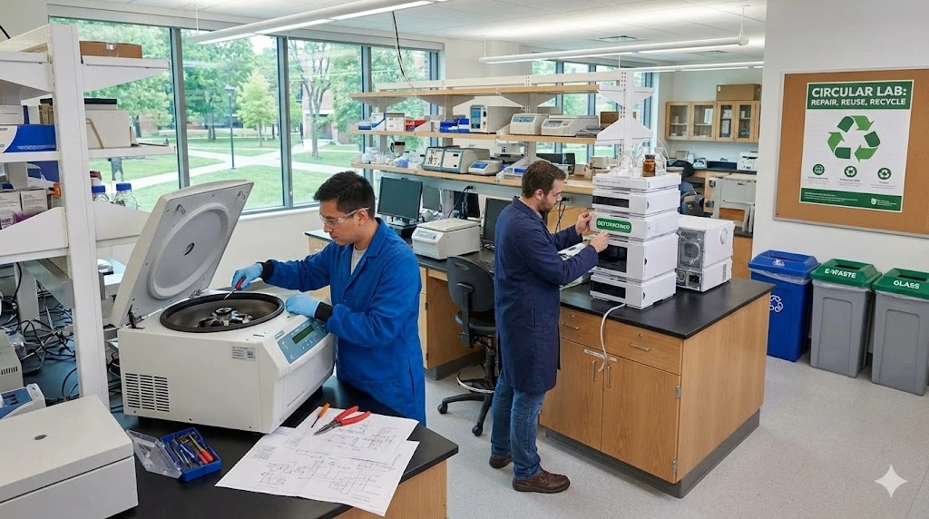 Circular Economy in Laboratory Equipment: How to Adopt Repair, Reuse ...
