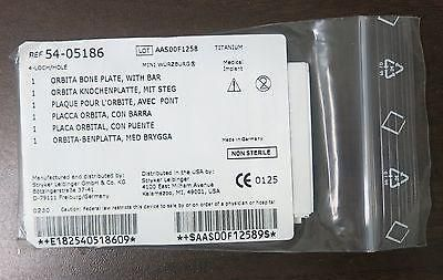 Stryker Leibinger 54-05186 Orbita Bone Plate with Bar 4 Hole Titanium ...