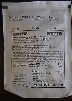 Smiths Medical 21-2948-24 Deltec Gripper Non-Coring Needle | LabX.com