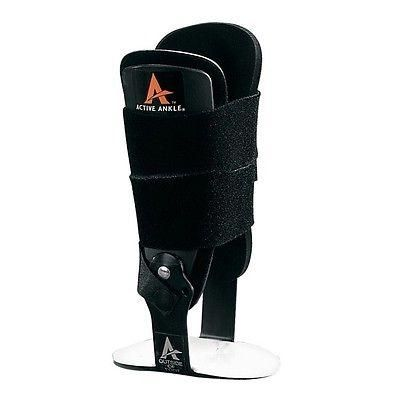 Active Innovations Active Ankle Multi Phase Ankle Brace, Black, Size L | LabX.com