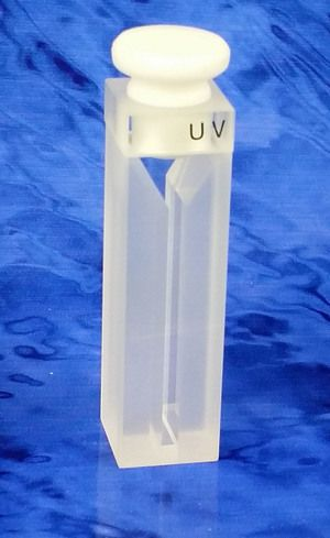 Type 30 Standard Micro Cuvette with PTFE Stopper (Material: IR Quartz ...