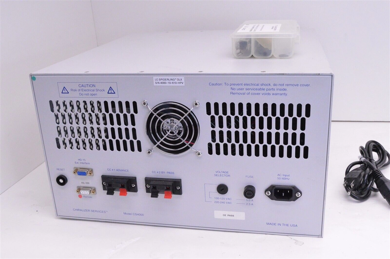 Chiralizer LC Spiderling Deluxe HPLC automated hea | LabX.com