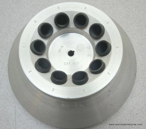 IEC Centrifuge Rotor CAT 819 10 Place Fixed Angle | LabX.com
