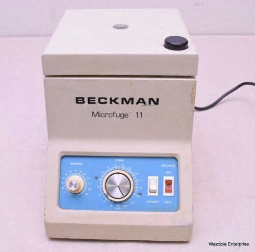 BECKMAN MICROFUGE 11 BENCHTOP CENTRIFUGE MODEL 11 | LabX.com