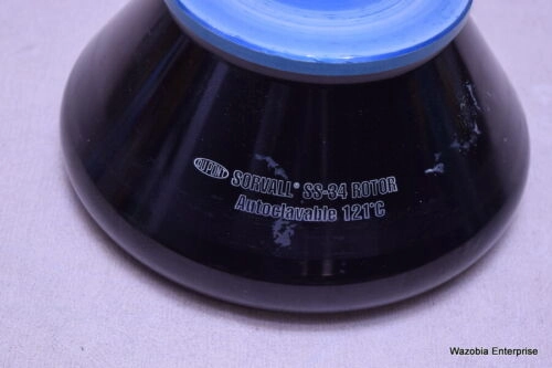 DUPONT SORVALL SS-34 CENTRIFUGE ROTOR AUTOCLAVABLE | LabX.com