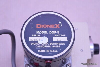 DIONEX MODEL DOP-1 SAMPLE REAGENT SOLVENT LOADING | LabX.com