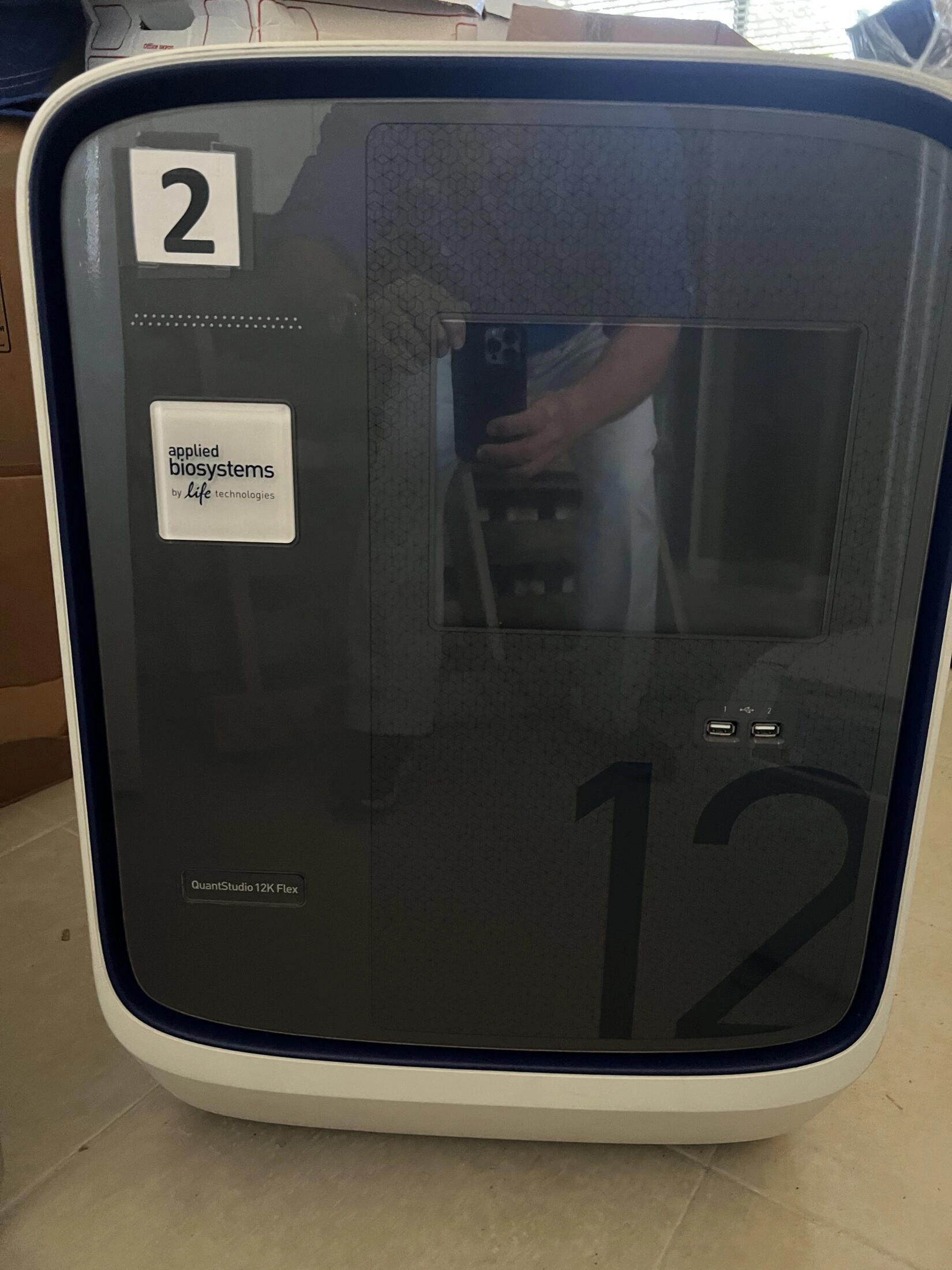 Thermo QuantStudio 12K Flex Real-Time PCR System, OpenArray block ...