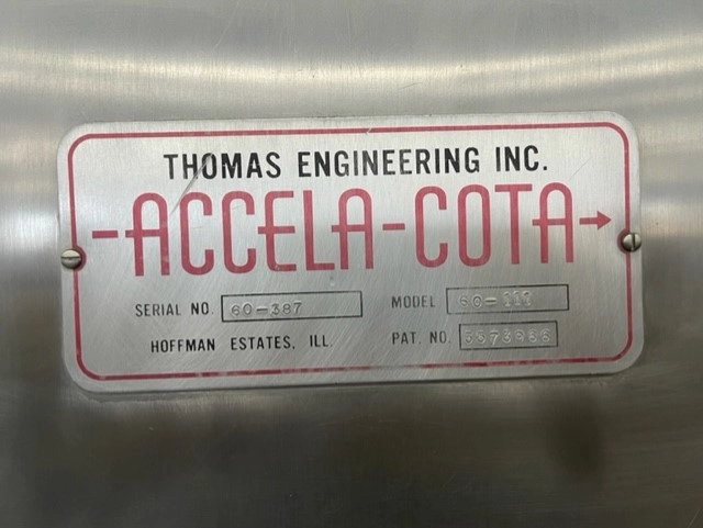 THOMAS 60" Accela Cota Tablet Coating Pan | LabX.com