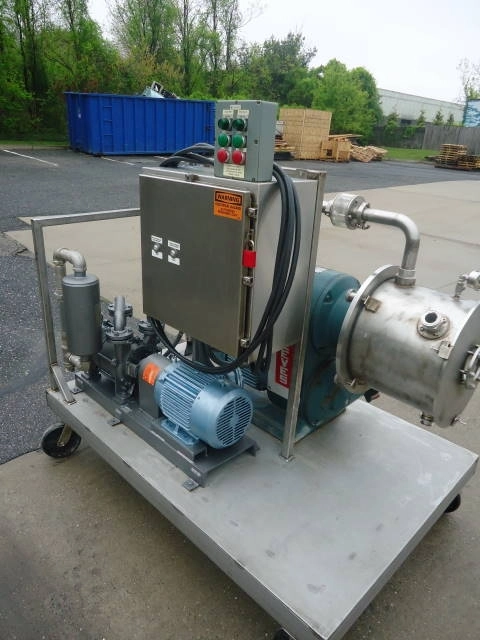 Cornell D16 Stainless Steel Sanitary Versator With Sihi Vacuum Pump ...
