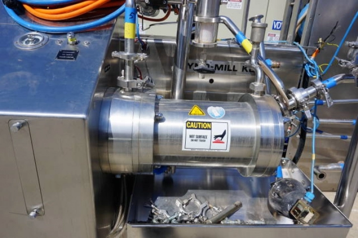 Willy Bachofen (WAB) Horizontal Dyno-Mill KD6 Stainless Steel Media ...