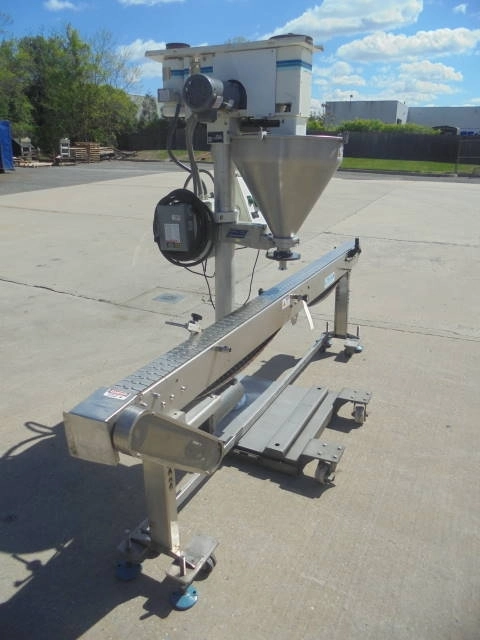 Mateer Burt Single Auger Powder Filler, Agitated Hopper | LabX.com
