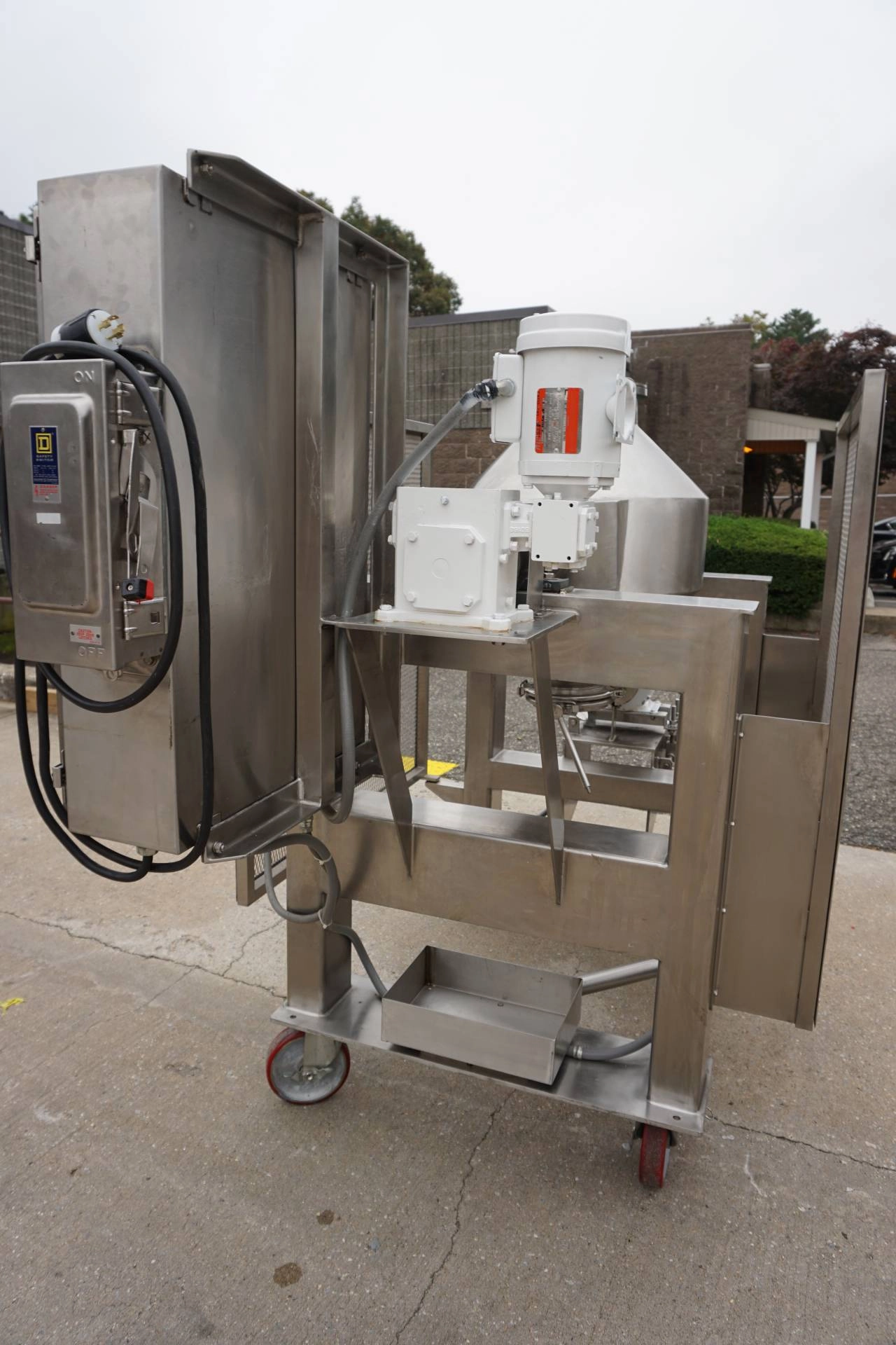 Gemco 3 Cu. Ft. 316 Stainless Steel Slant Cone Blender, Pharma Grade ...