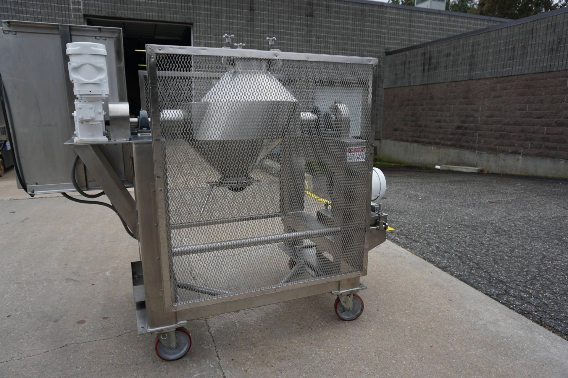 Gemco 3 Cu. Ft. 316 Stainless Steel Slant Cone Blender, Pharma Grade ...
