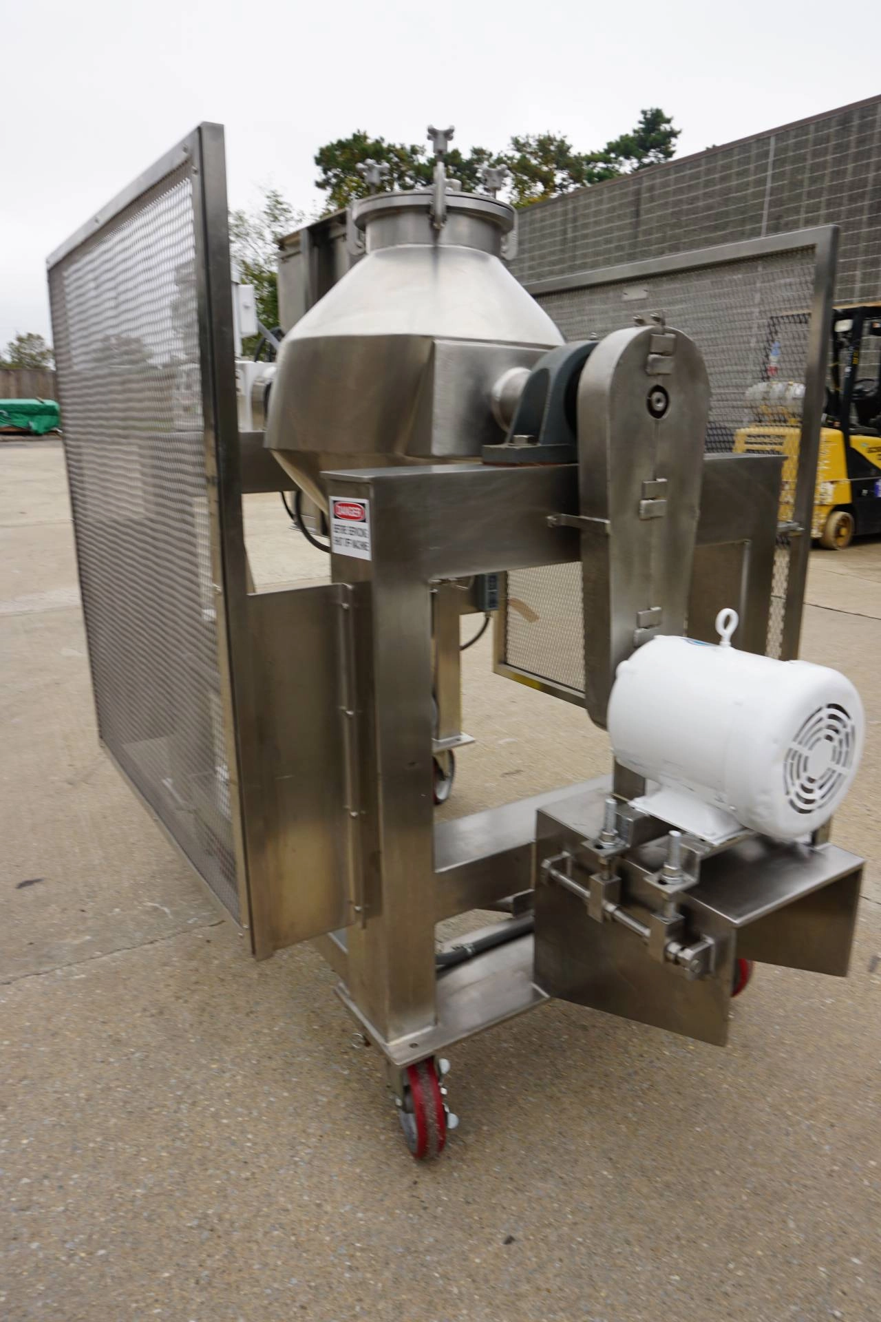 Gemco 3 Cu. Ft. 316 Stainless Steel Slant Cone Blender, Pharma Grade ...