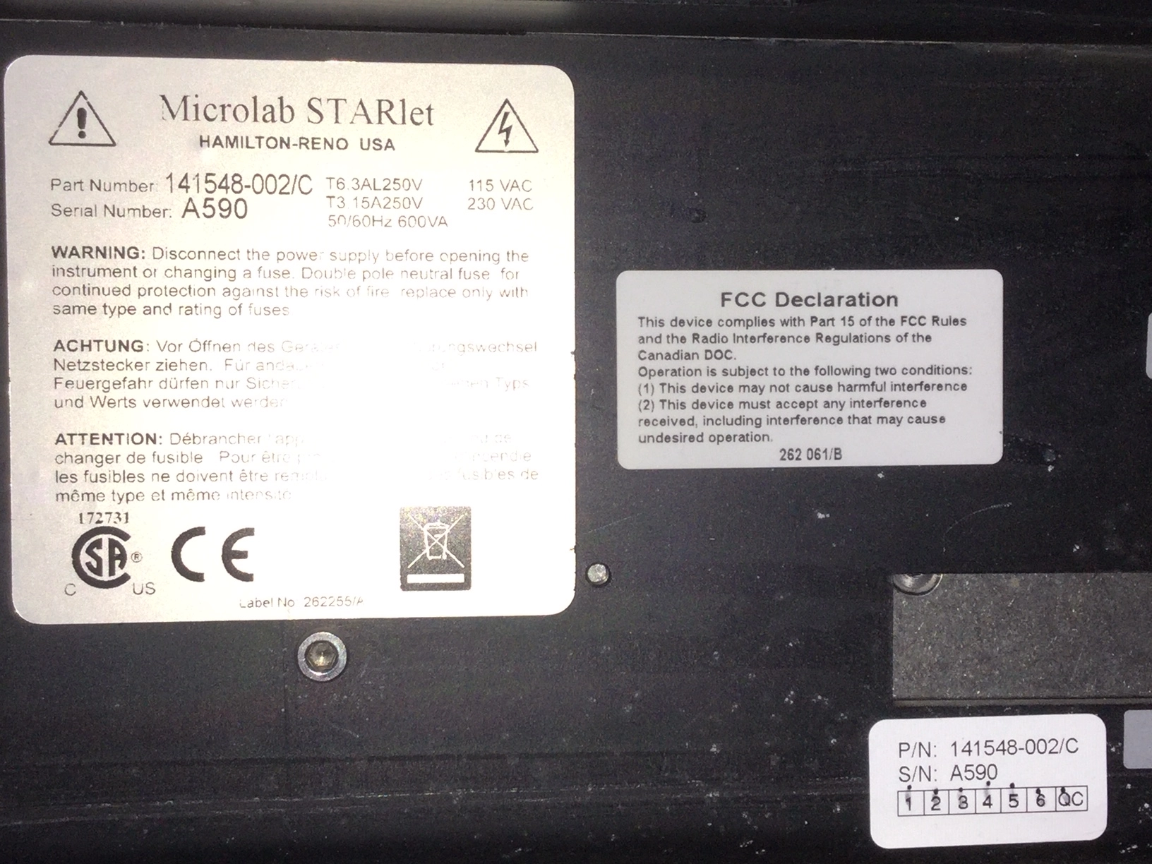 Hamilton Company Microlab STARlet Liquid Handler | LabX.com