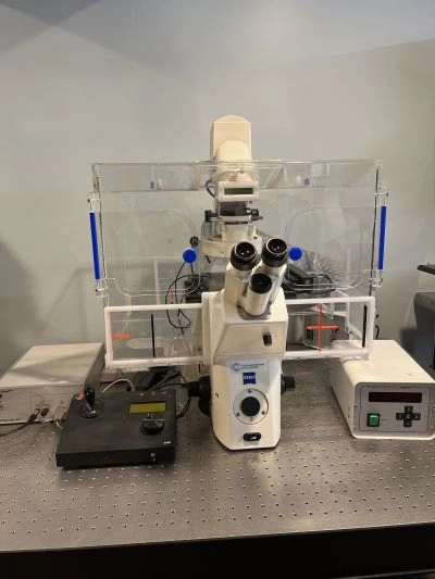 Zeiss Axiovert 200M Inverted Phase Contrast Fluorescence Motorized ...