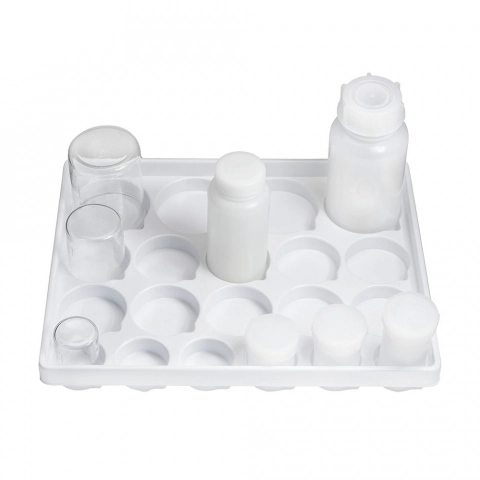 Bel-Art Lab Drawer Compartment Tray For Beakers, Flasks & Jars | LabX.com