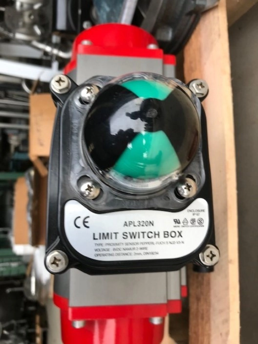 AT Controls 3" Model 22TX control valve with pneumatic controller ...