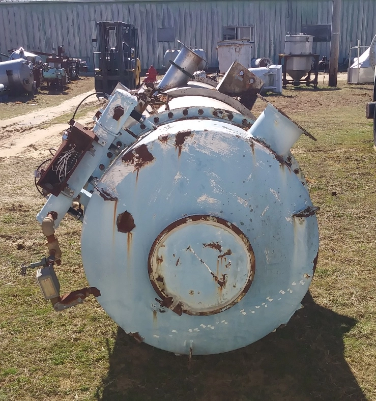 Reverse Pulse Jet Dust Collector with Hopper receiver with live bottom ...