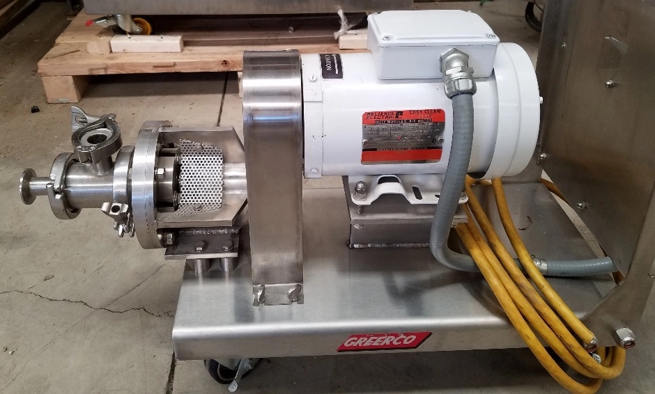 Greerco Model 2SAN PLM 94 Sanitary Pipeline Mixer | LabX.com