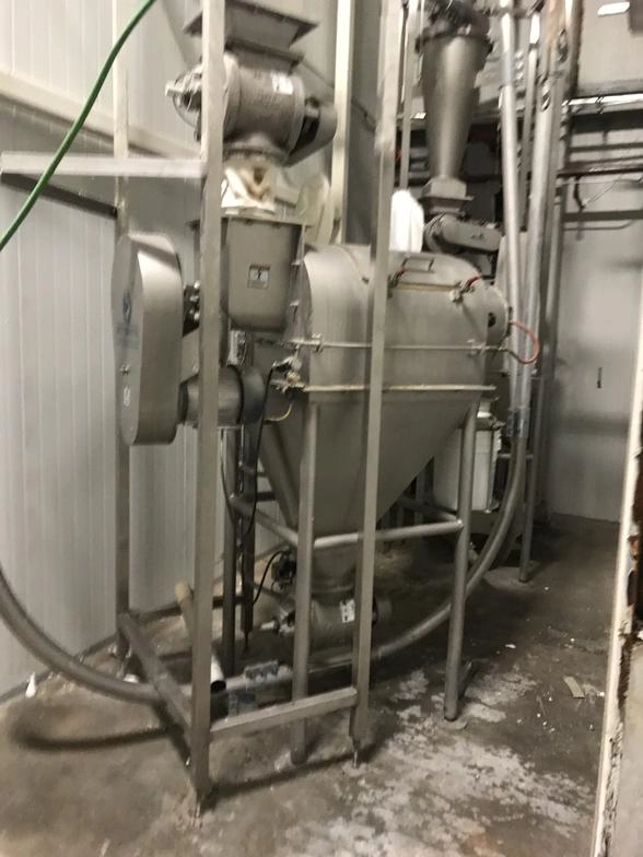 12" X 2'6" Shick Tube-Veyor Stainless Steel Centrifugal Sifter | LabX.com