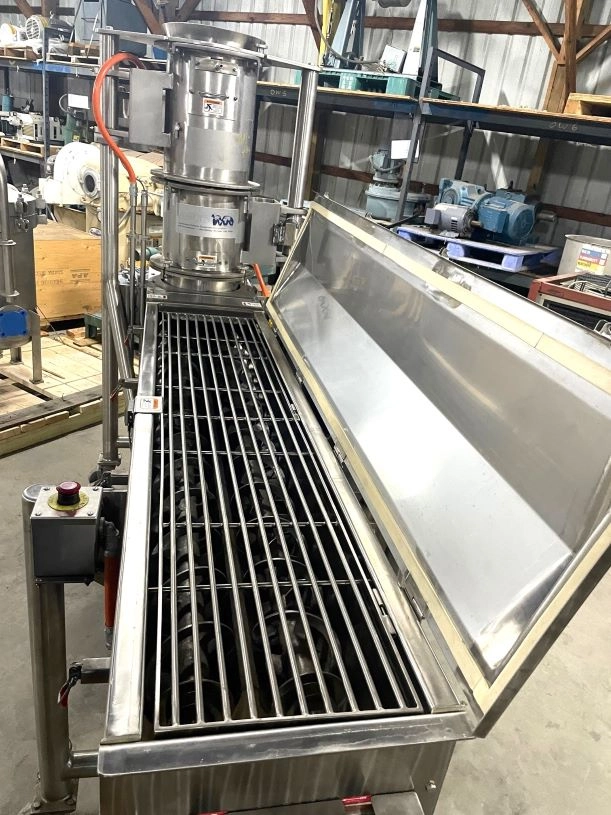 Stainless Steel Pilot Plant Dual Shaft Continuous Mixer/Mist Coater ...