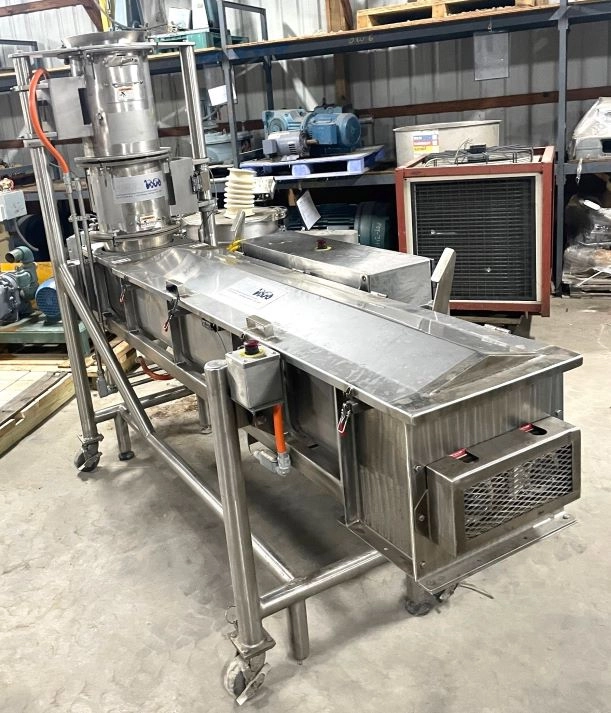Stainless Steel Pilot Plant Dual Shaft Continuous Mixer/Mist Coater ...