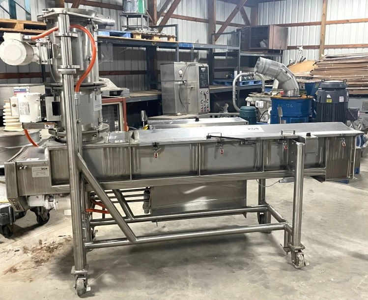 Stainless Steel Pilot Plant Dual Shaft Continuous Mixer/Mist Coater ...