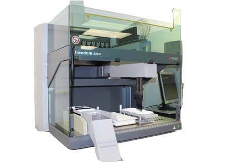 Tecan Freedom EVO 100-2 AIR LIHA Liquid Handler | LabX.com