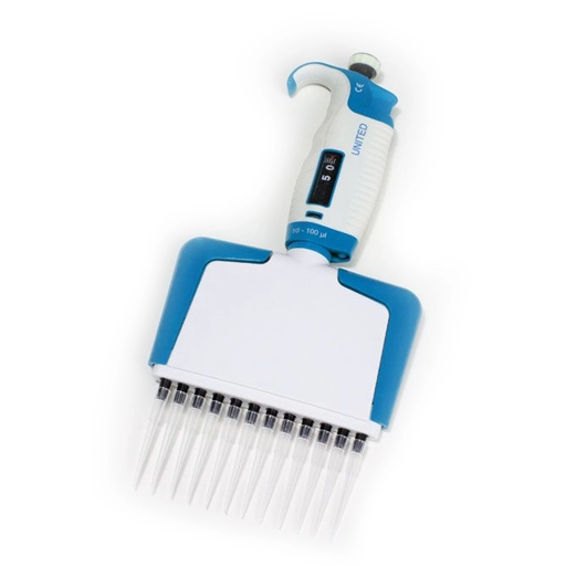 Multichannel Fully Autoclavable Micropipettes, 12-Channel | LabX.com