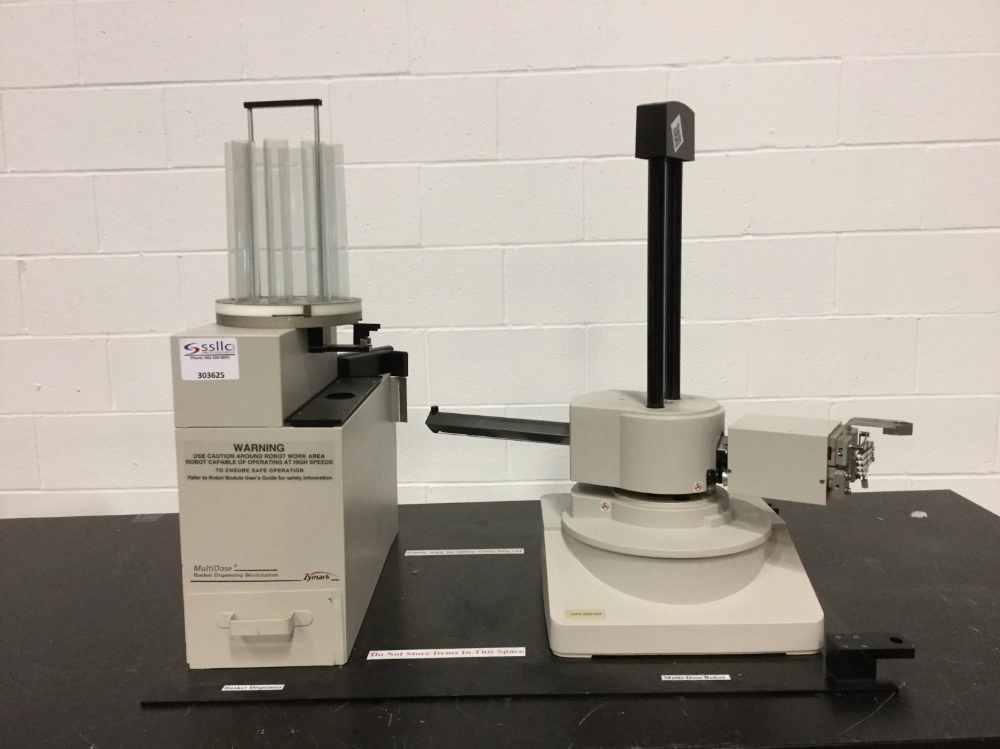 Zymark Multidose Basket Dispensing Workstation | LabX.com