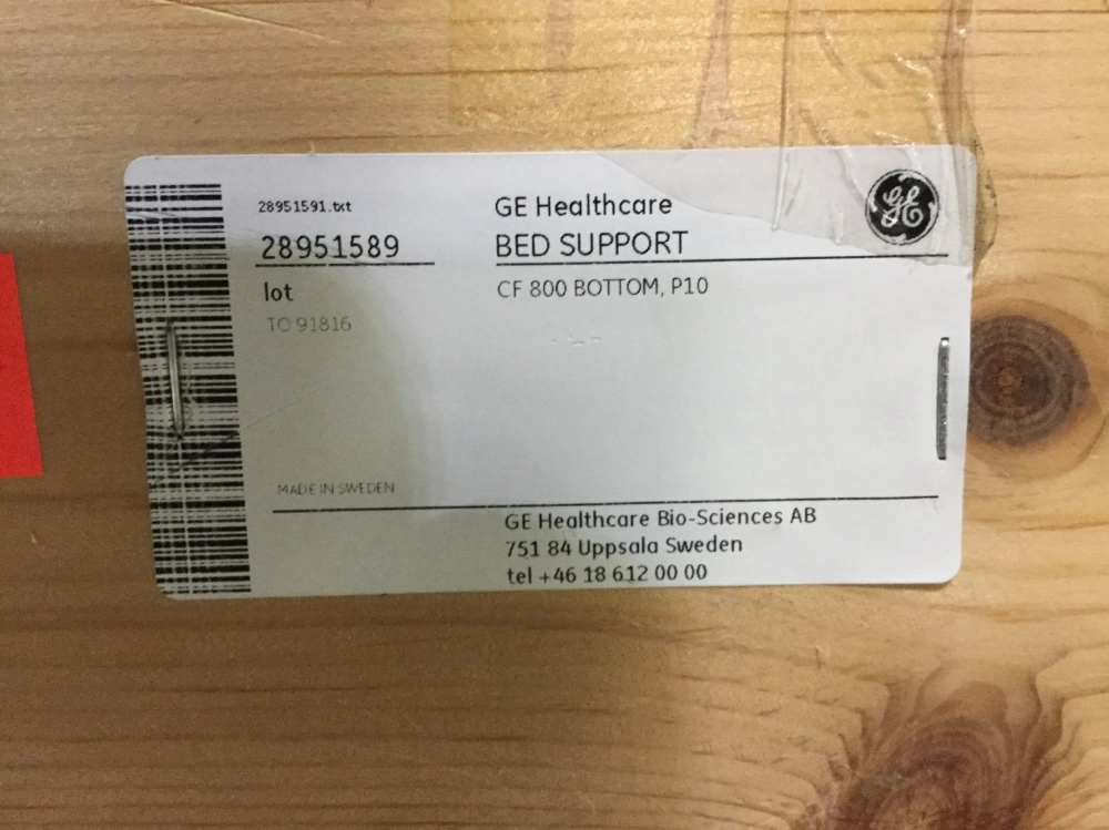 GE Healthcare Chromaflow Chromatography Column Bottom Bed Support ...