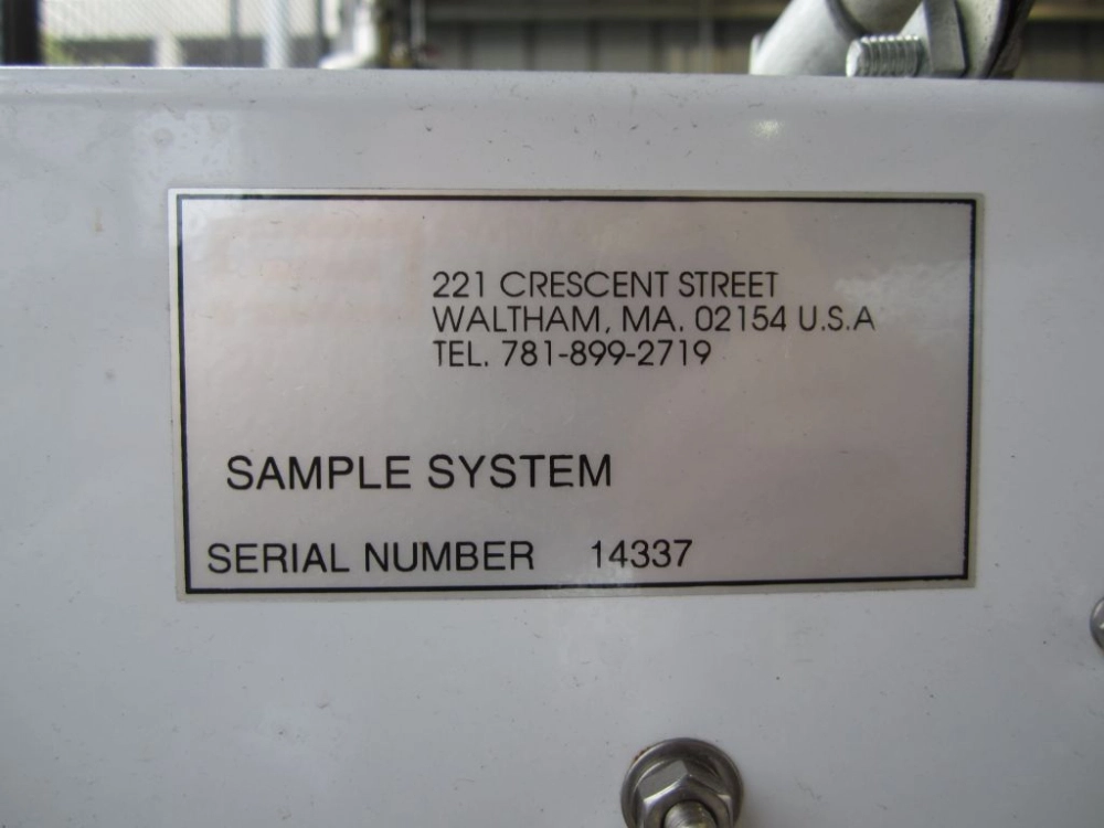 Panametrics Oxygen Analyzer Sample System | LabX.com