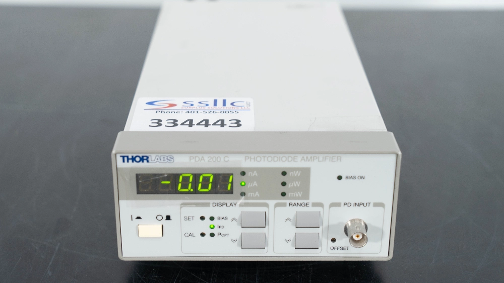 Thor Labs PDA 200C Photodiode Amplifier | LabX.com