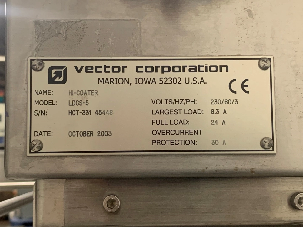 Vector LDCS-5 HI-COATER | LabX.com