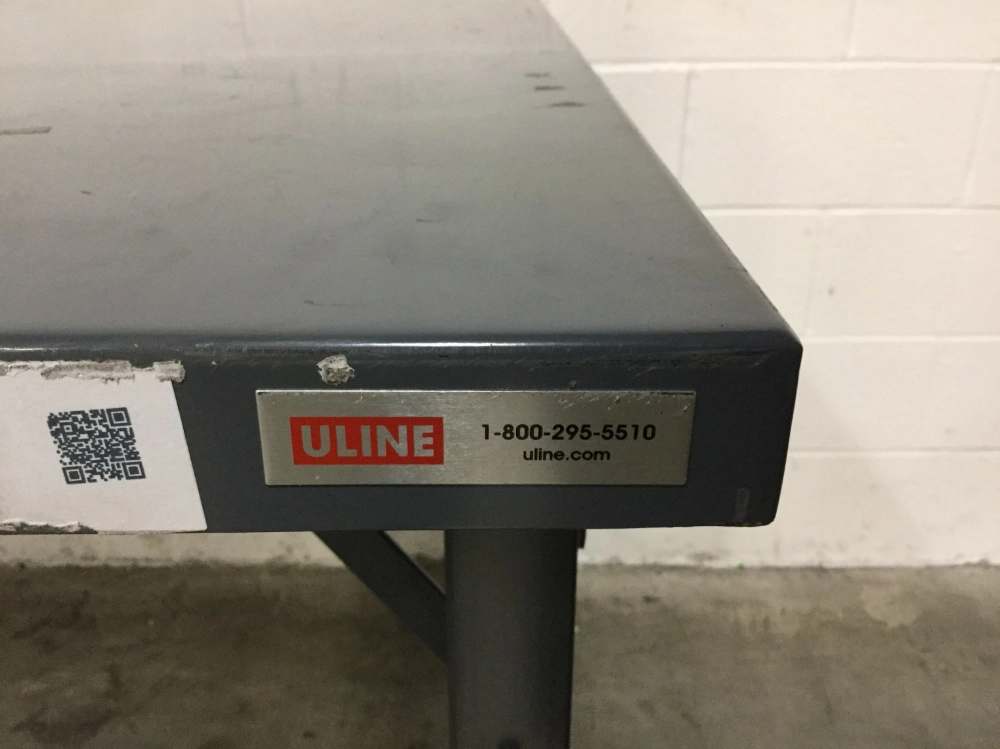 6' Uline Metal Stationary Table | LabX.com