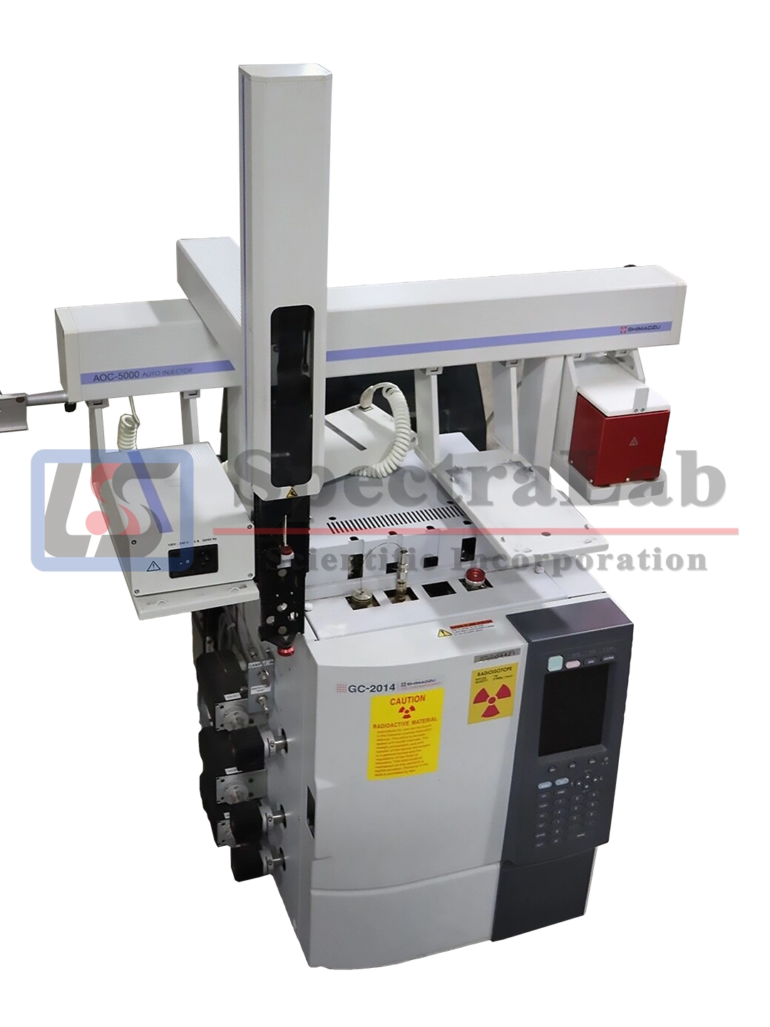 Shimadzu GC-2014 with ECD and FID with AOC-5000 Autosampler | LabX.com