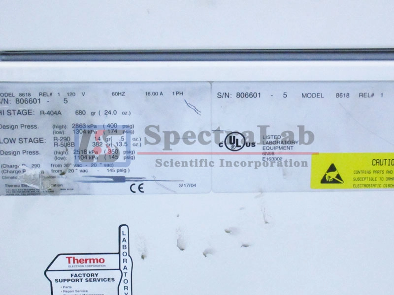 Thermo Forma -86C ULT Chest Freezer model 8618 | LabX.com