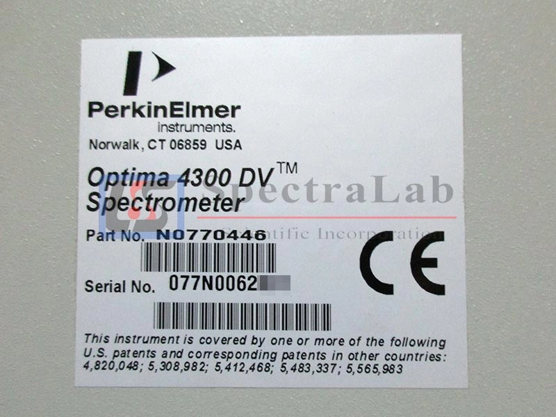 PerkinElmer Optima 4300 DV ICP-OES Spectrometer | LabX.com