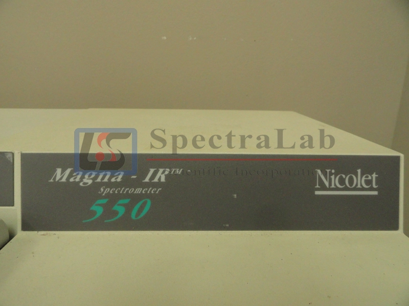 Nicolet Magna IR 550 with PbSe beam splitter and CaF2 detector | LabX.com