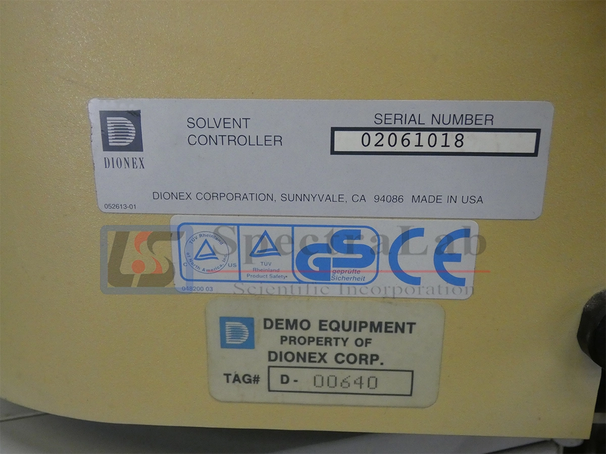 Dionex ASE 200 Accelerated Solvent Extractor | LabX.com