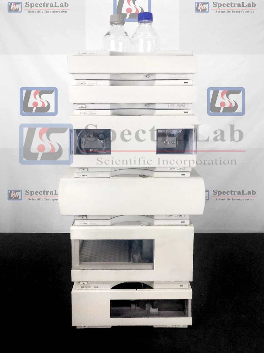HP Agilent 1100 Series G1376A Capillary Bin Pump and G1314A VWD HPLC ...