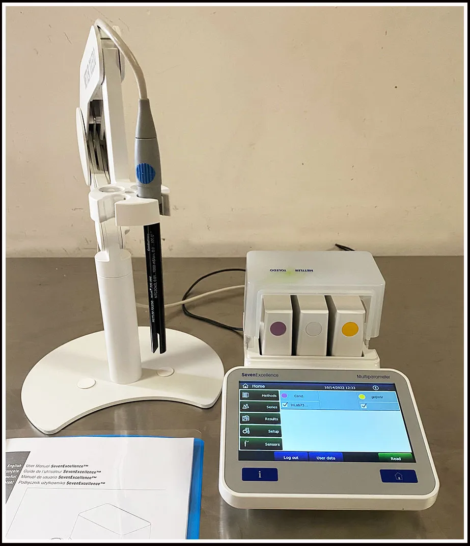 Mettler Sevenexcellence Multiparameter Ph Conductivity Meter W Warranty